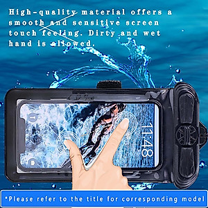 Puccy Case Cover, Compatible with Nextbase 612GW Black Waterproof Pouch Dry Bag (Not Screen Protector Film)