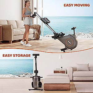 Niceday Rowing Machine for Home Use, Hyper-Quiet Magnetic Rower with 16 Resistance Levels & 350LBS Loading Capacity