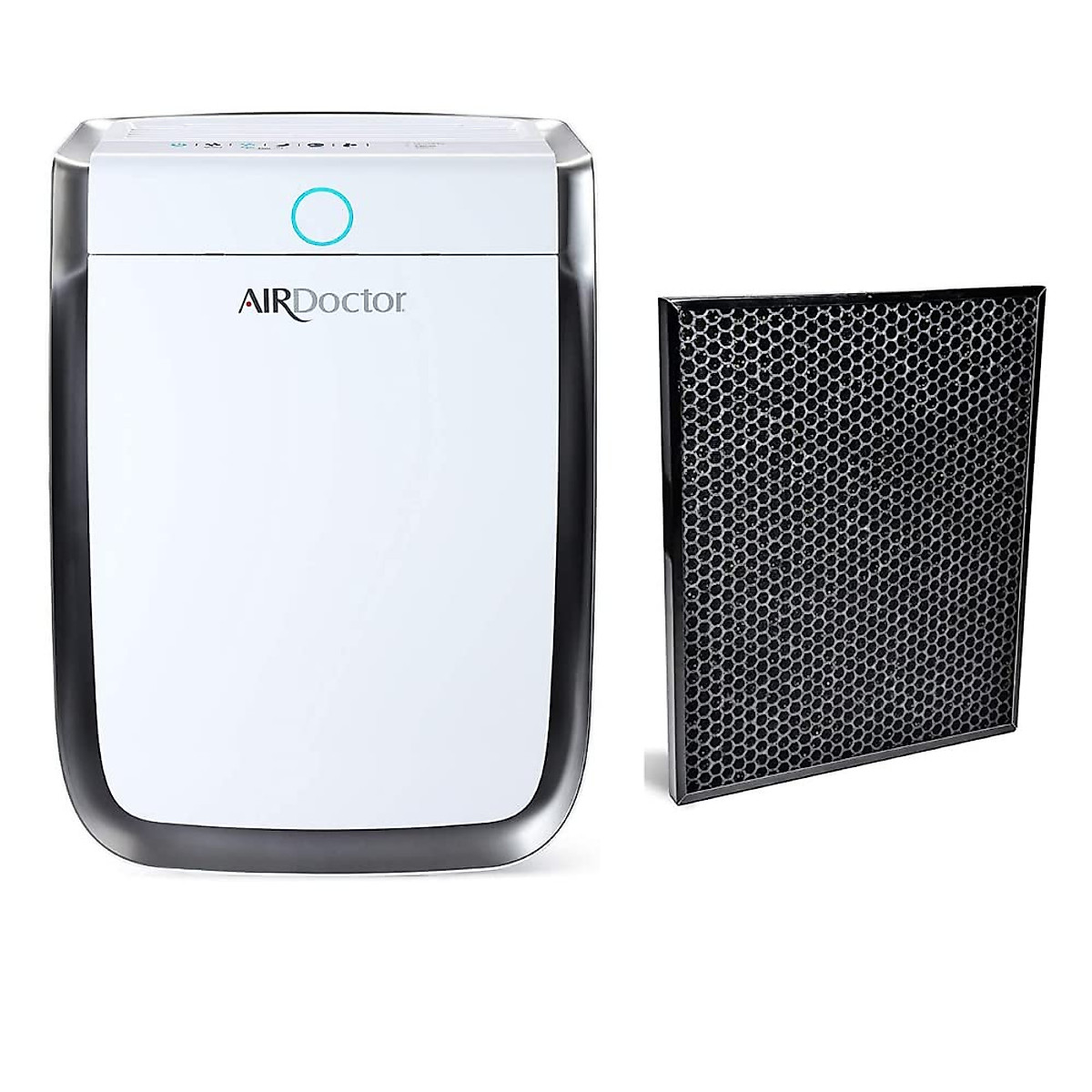 AIRDOCTOR AD3000 4-in-1 Air Purifier and AIRDOCTOR Genuine Replacement Carbon Gas Trap VOC Filter with Pre-Filter Bundle