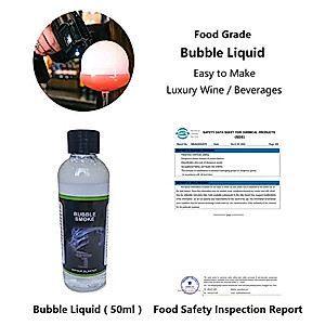 XUORUCYOS Cocktail Smoker Kit, Handheld Smoked Bubble Gun,Smoke Generator Tool, Herb Extract Essential Oil Smoker, USB Charging Bubble Gun for Cocktail Drink,Whiskeyï¼ŒMeat, Pizza and Food Cooking