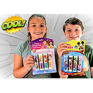 Disney Sidewalk Chalk Sticks (1 Pack Princess) Disney Princess Toy. Floor & Board Chalk, Outside Toys Jumbo Chalk, Non-Toxic Washable Art Set, Outdoor, Birthday Toys for Kids in Bulk B-7810-1