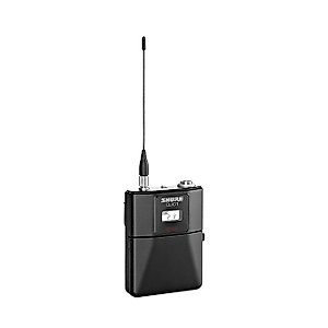 Shure QLXD1 Wireless Bodypack Transmitter (Receiver Sold Separately) - G50 Band