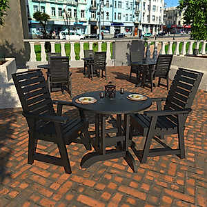 Sequoia Professional CM-ST3SQ36WD-ACE Glennville 3pc Round Dining Set, Weathered Acorn