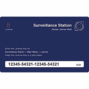 Synology IP Camera License Pack for 8 (CLP8)