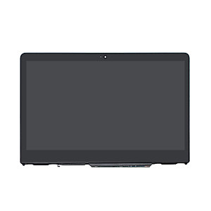 LCDOLED Replacement 14 inches FHD 1080P IPS LCD Display Touch Screen Digitizer Assembly Bezel with Board for HP Pavilion x360 m 14m-ba 14m-ba000 14m-ba100 14-ba153cl 14-ba253cl 14m-ba011dx 14m-ba114dx