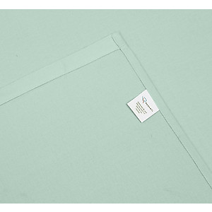 RUVANTI Flannel Sheets Queen Size - Velvety Soft & Comfortable - 100% Cotton Brushed Bed Sheet Set - Deep Pockets 16 Inches - Breathable, Warm & Cozy -4 Pcs- Green