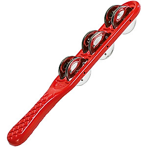 Meinl Percussion HJS1R Headliner Series ABS Plastic Jingle Stick, Red