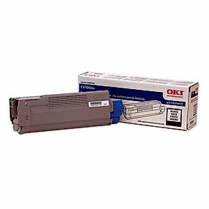 Oki Data 43324420 Black Toner Cartridge 6K for C6100 Series Printers