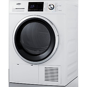 4.4 cu ft Front Load Dryer w/Glass Window - 15 Settings, 220v/1ph, White
