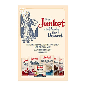 Junket Ice Cream Mix Very Vanilla, 4 Ounce (Pack of 1)