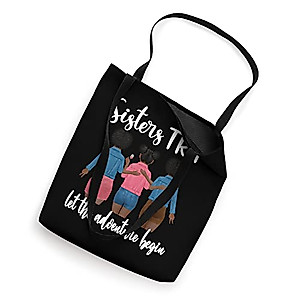 Sisters Trip Black Women Vacation Travel African American Tote Bag