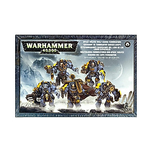Games Workshop Wolf Guard Space Marine Terminator Squad Warhammer 40k