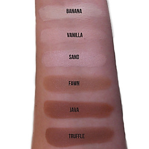 Banana Setting Highlighting Pressed Powder Makeup - Yellow Under Eye Concealer, Color Corrector, Contour Highlight Palette Refill Magnetic Pan 37mm, Professional Cosmetics, Paraben Gluten Cruelty Free