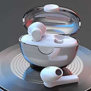 LADUMU Bluetooth Headphones S95 Educational Party Pixel Earbuds for Kids HiFi TWS Invisible for Android