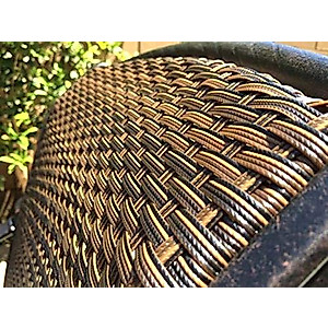 Sunvuepatio Patio Outdoor Santa Clara Swivel Rocker Dining Chairs Set of 2