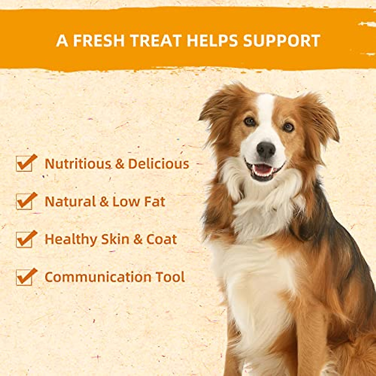 Jungle Calling Natural Sweet Potato Dog Treats, Low Fat, Skinless Sweet Potato Chews for Dogs Training Snacks