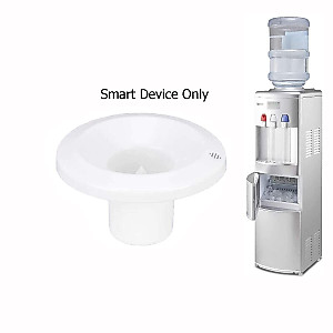 Water Cooler Water Dispenser Smart Seat WaterGuard Assembly Bottle Holder Replacement Part for Bottled Water Coolers (1 Piece/White)