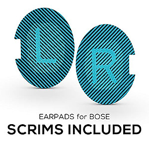 Replacement Earpads for Bose QuietComfort QC 15 25 35 Premium Ear Pads QC15 QC25 QC35 AE2 & SoundLink, Memory Foam, Soft & Long Lasting by Brainwavz