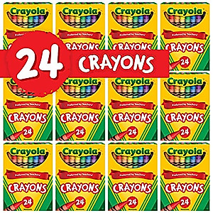 Crayola Crayons Bulk, 12 Packs of 24 Count Crayons, School Supplies, Assorted Colors