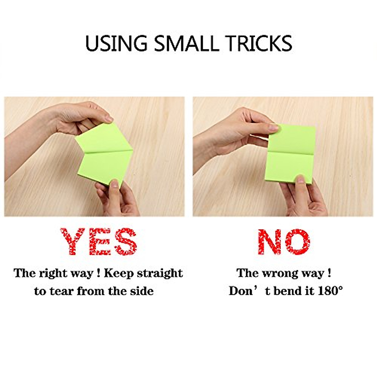 Early Buy 6 Bright Color Self-Stick Notes Sticky Notes 12 Pads/Pack 100 Sheets/Pad Sticky Notes 3 X 3 Inches Box Packing - Quality Improved