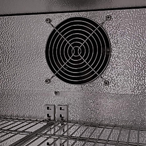 Procool Refrigeration 3 Door Back Bar Beverage Cooler; 54" Wide, Counter Height Refrigerator