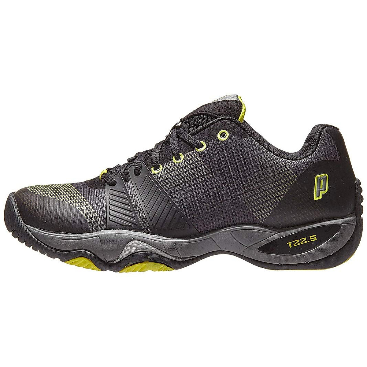Prince T22.5 Black/Yellow Men's 9.5