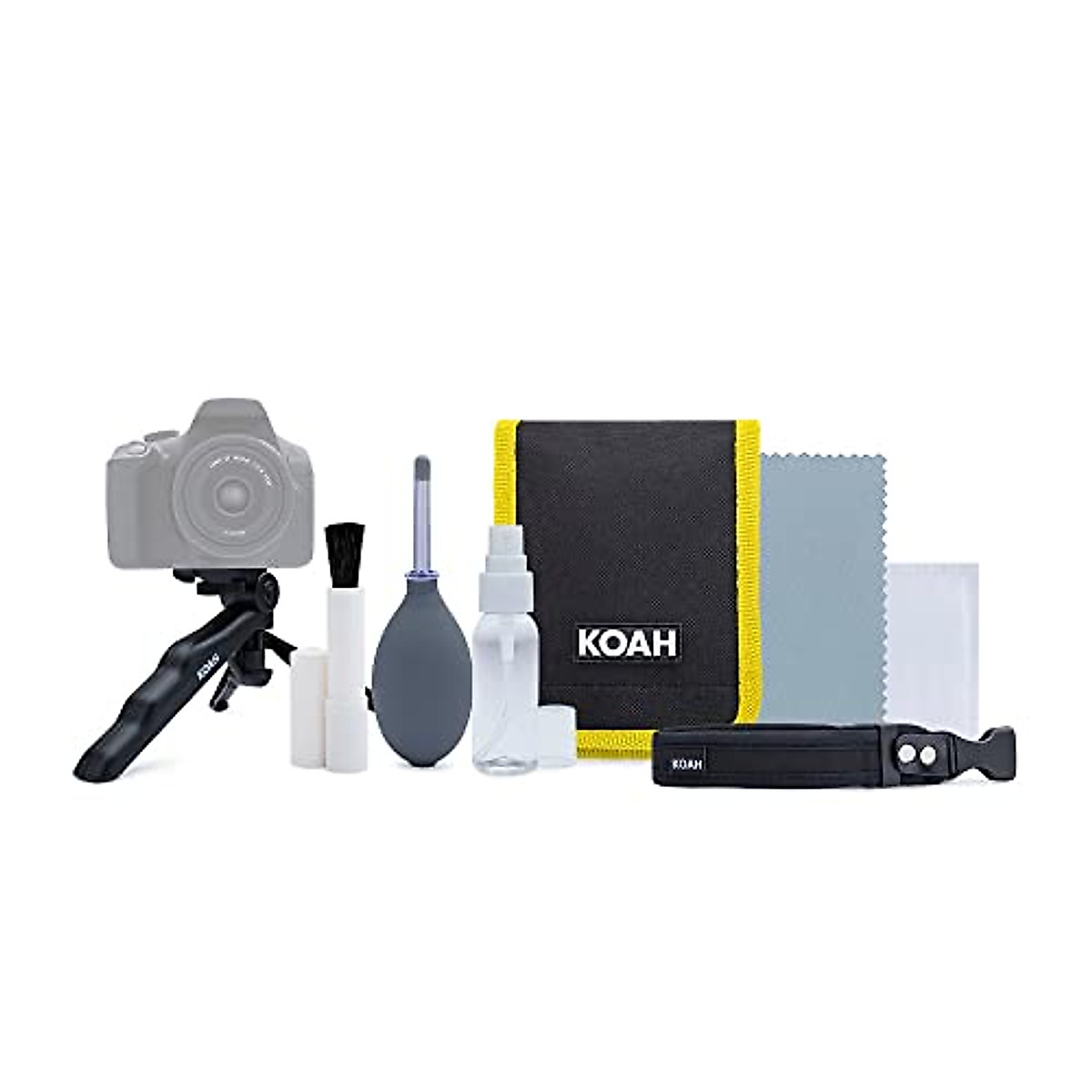 Sony Alpha a6400 Mirrorless Digital Camera with 18-135mm Lens (Black) Bundle with Art Suite, Battery Grip, Memory Card, Cleaning Kit, Tripod, and Battery (2-Pack) and Dual Charger, and Filter Kit