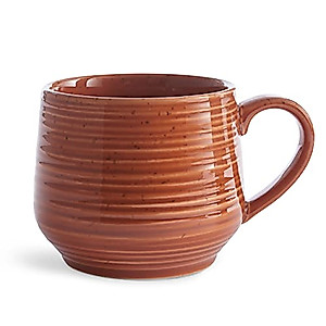 Sango Siterra Painters' Palette Stoneware Coffee Mugs, Assorted Colors (Set of 4)