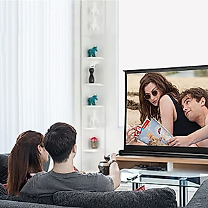 New Portable Mobile 50 Inch Projector Screen Pull Down, 16:9 Projector Screen Retractable Tabletop Screen Tripod Stand for Home Theater Meeting Room, School Indoor Outdoor Ceiling Wall Mount Upgrade