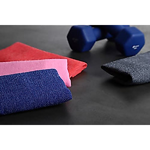 Extra Rough, Exfoliating Washcloth [Made in Japan] Exfoliating Towel Special Texture Makes Fluffy Foam Lather, Back Scrubber, Dead Skin Cell Remover [Loofah for Women and Men] (Blue)