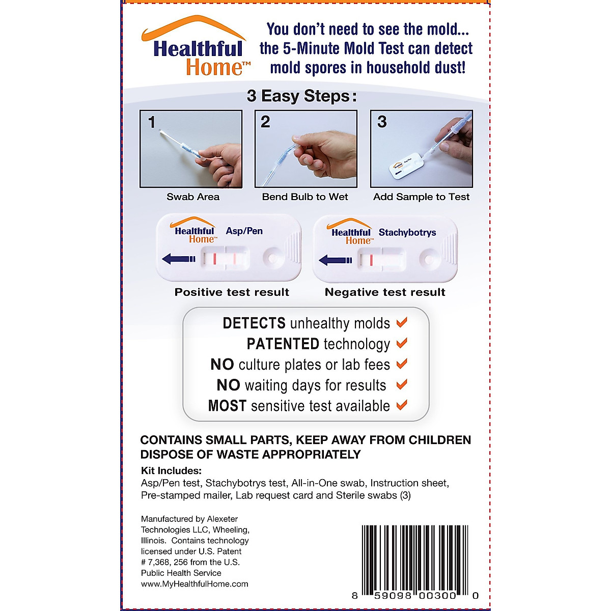 Healthful Home 5-Minute Mold Test