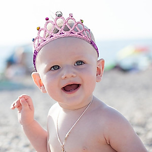 DANMY Baby Girl Super Elastic Headband Toddler Hair Band Soft Headwrap Crown Children Hair Accessories