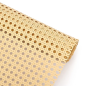 16" Width Cane Webbing, 3.3 Feet Cane Webbing Roll for Caning Project, Rattan Webbing, Caning Material for Chairs, Cabinet, Dresser, Furniture