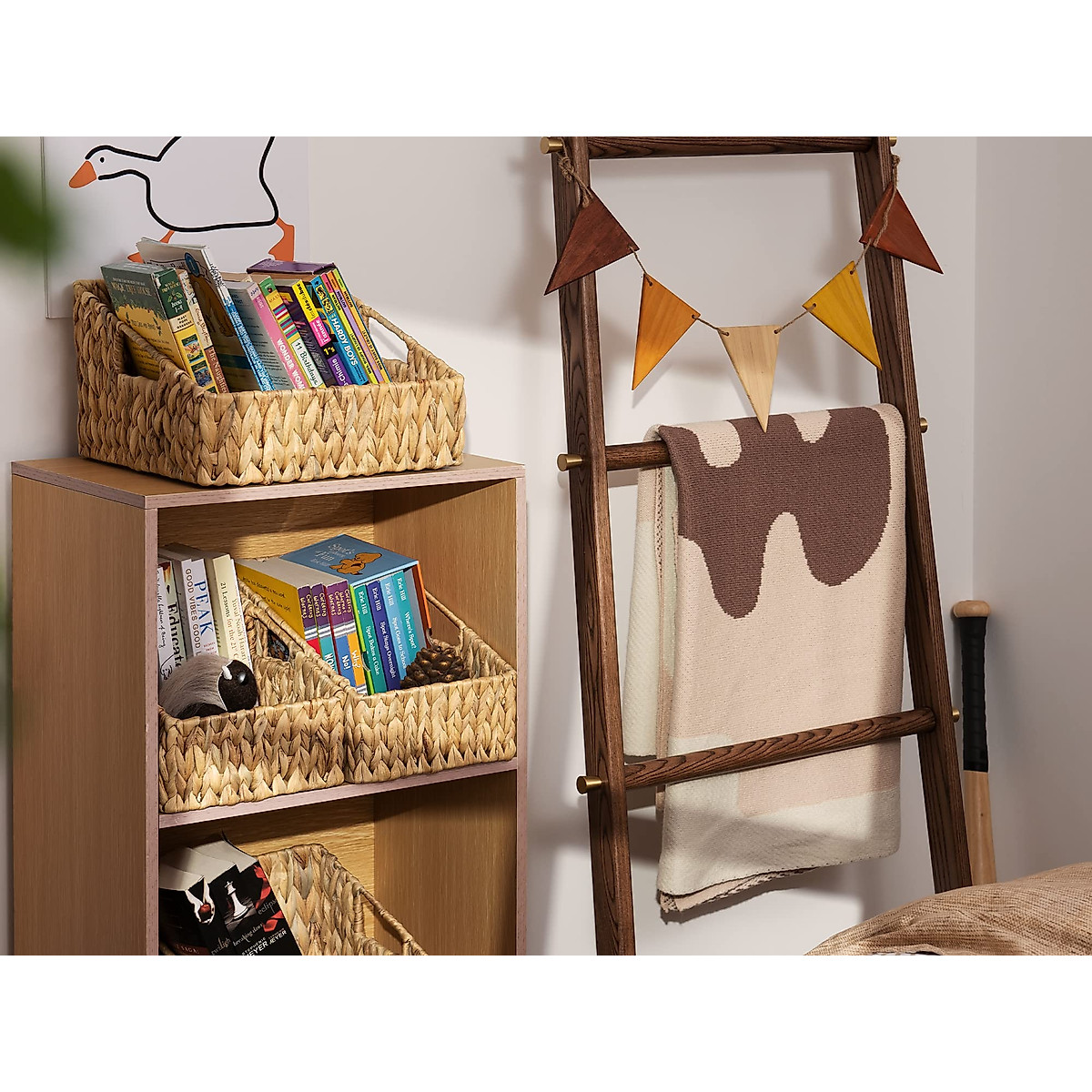 StorageWorks Wicker Baskets for Storage
