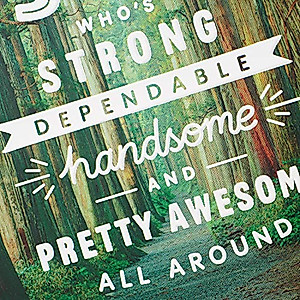 Hallmark Birthday Card for Son (Woodland Trail)