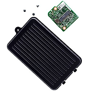 Deal4GO M.2 PCIe NVMe HDD Bracket Cover w/ SSD Daughter Board 9VX4T 09VX4T for Dell Optiplex 7070 7090 3090 Ultra, 2.5inch (0WH11F)