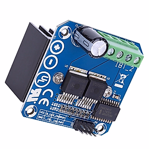 Motor Drive Module High-Power Driver for Smart Car 43A Electric Components, H-Bridge Driver Circuit with Stable Performance