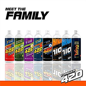 Formula 420 Cleaner - Pyrex, Glass, Metal and Ceramic - 12 Oz. Bottles. 2 Pack