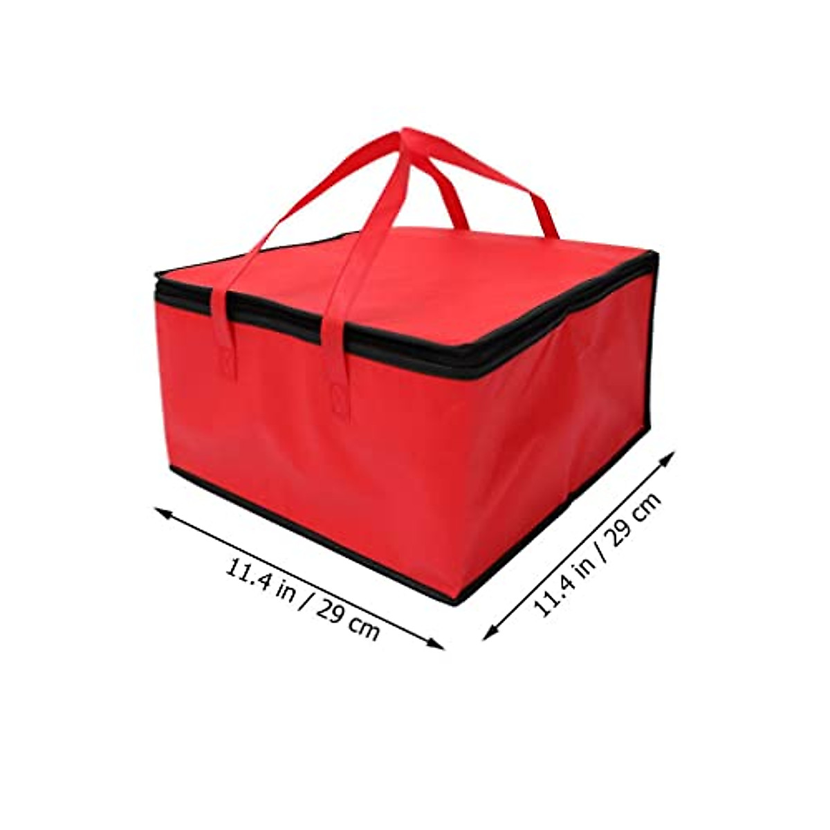 Thermal Food Bag Insulated Food Delivery Bag Insulated Pizza Delivery Bags Grocery Shopping Bags Thermal Tote Cooler Keep Food Warm Catering Bags for Seafood Cake Hot Food