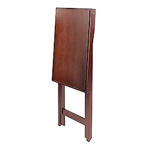 Winsome 94422 Folding Butler Tray Table, Antique Walnut