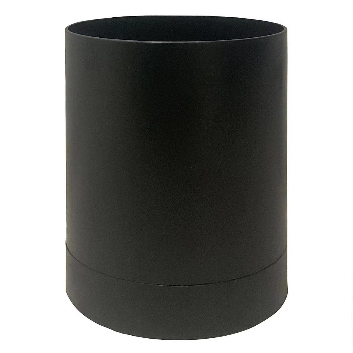 CrafArcher Large Kitchen Utensil Holder, 360° Rotating Plastic Utensil Caddy, Countertop Utensil Tools and Gadgets Organizer-Black 5.7" D x 6.5" H