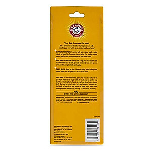 Arm & Hammer for Pets Fresh Breath Kit for Dogs | Contains Toothpaste, Toothbrush & Fingerbrush | Reduces Plaque & Tartar Buildup | Safe for Puppies, 3-Piece Kit, Chicken Flavor