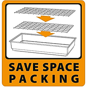 Ferplast Krolik Green Rabbit Cage Deluxe | Rabbit Cage Includes All Accessories & Measures 39.4L x 23.6W x 19.7H & Includes All Accessories | 1-Year Manufacturer's Warranty