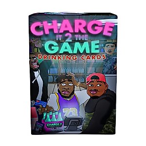 Charge It 2 The Game Drinking Cards (First Edition - Drinking Card Game for Adults - Fun Games for Adult Game Nights - Party Games - 21st Birthday Gift - Bachelorette Party Games - Vacation Games