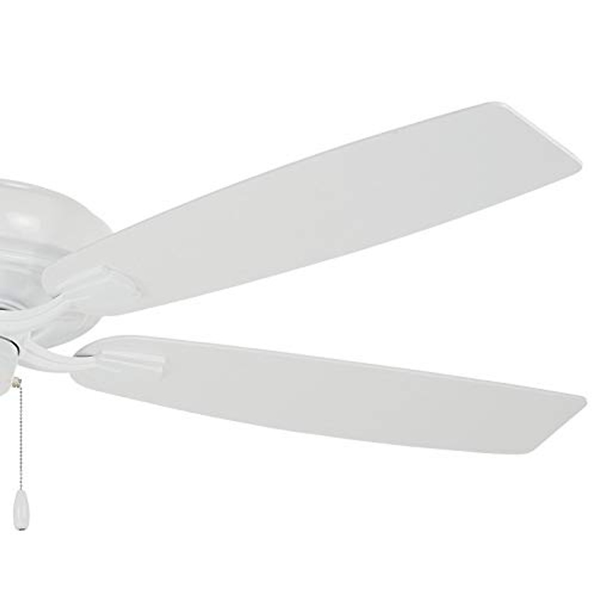 MINKA-AIRE F551-WH Watt 60 Inch Energy Star Rated Ceiling Fan with DC Motor and 4 Speed Pull Chain in White Finish