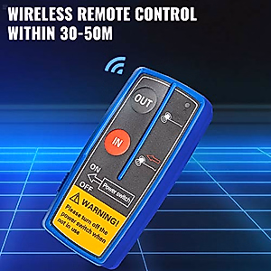 VEVOR Truck Winch 18000lbs Electric Winch Cable Steel 12V Power Winch with Wireless Remote Control and Powerful Motor for UTV ATV