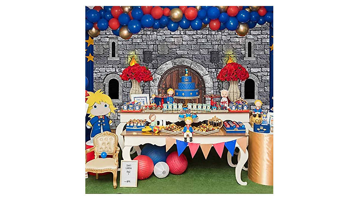 Medieval Castle Backdrop for Parties & Photos | Tranqun