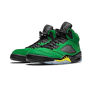Jordan Mens Air Jordan 5 Retro SE CK6631 307 Oregon - Size 14