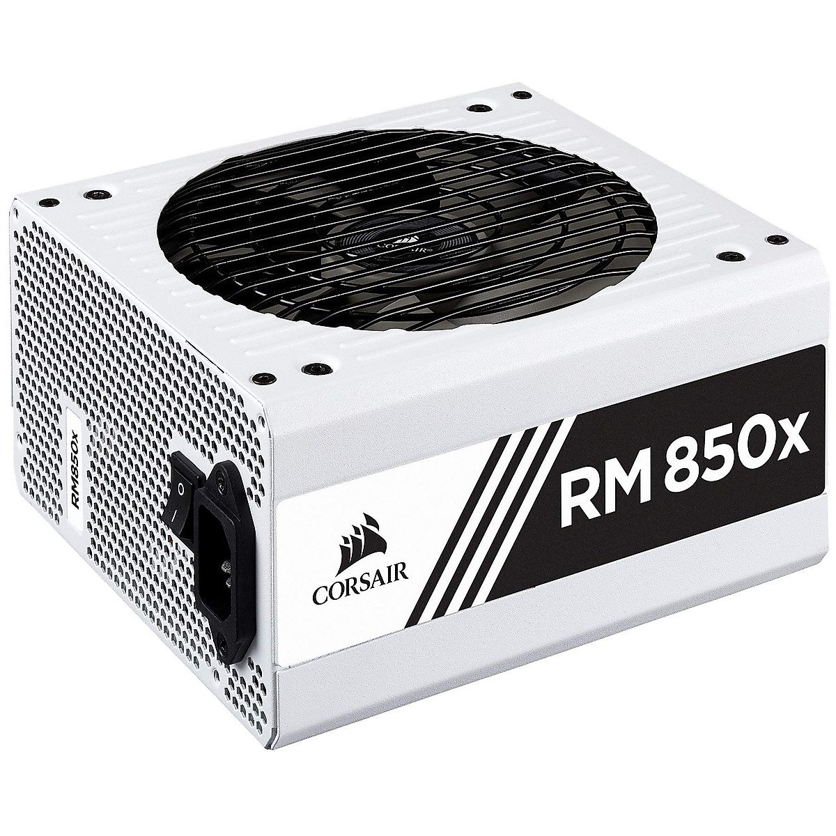 Corsair RMX White Series (2018), RM850x, 850 Watt, 80+ Gold Certified, Fully Modular Power Supply - White, 80 PLUS Gold (CP-9020188-NA)