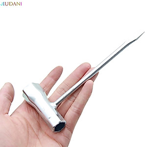 Chainsaw T-Wrench 13mm x 19mm with T27 Torx Screwdriver Set Compatible with Stihl, Makita, Husqvarna, Dolmar, Partner, Echo, Poulan, John Deere Chainsaws -Chainsaw Scrench with T-Handle Screwdriver